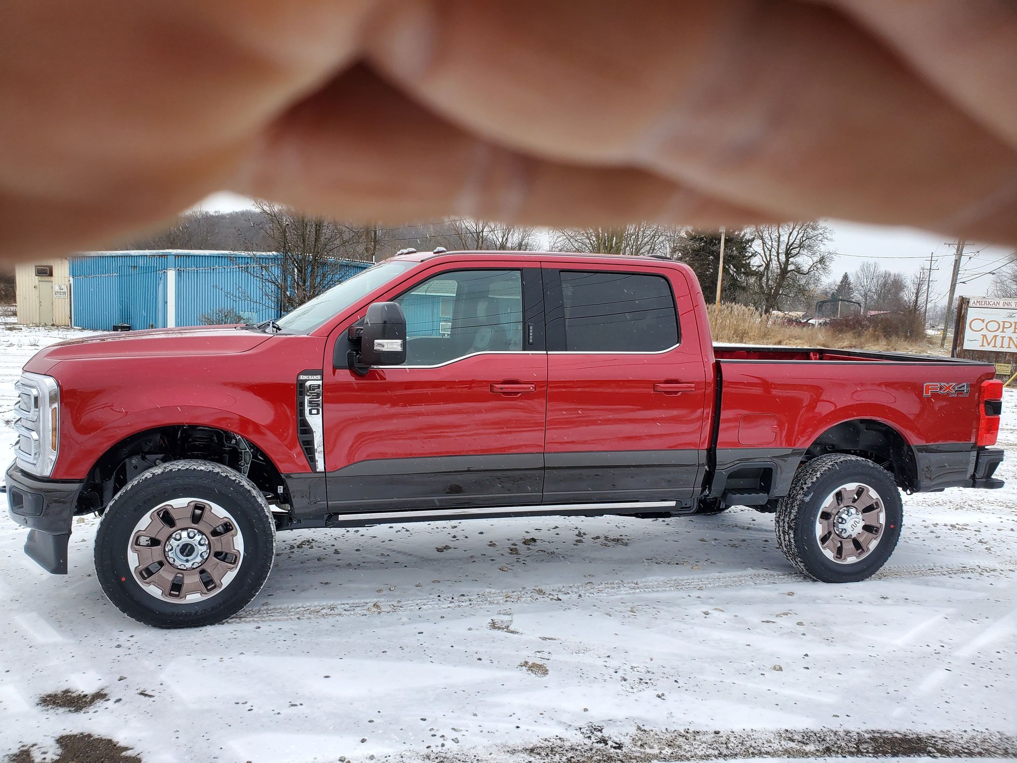 24 F350 Rapid Red/Bronze Metallic King Ranch Updated Mods/Pics From ...