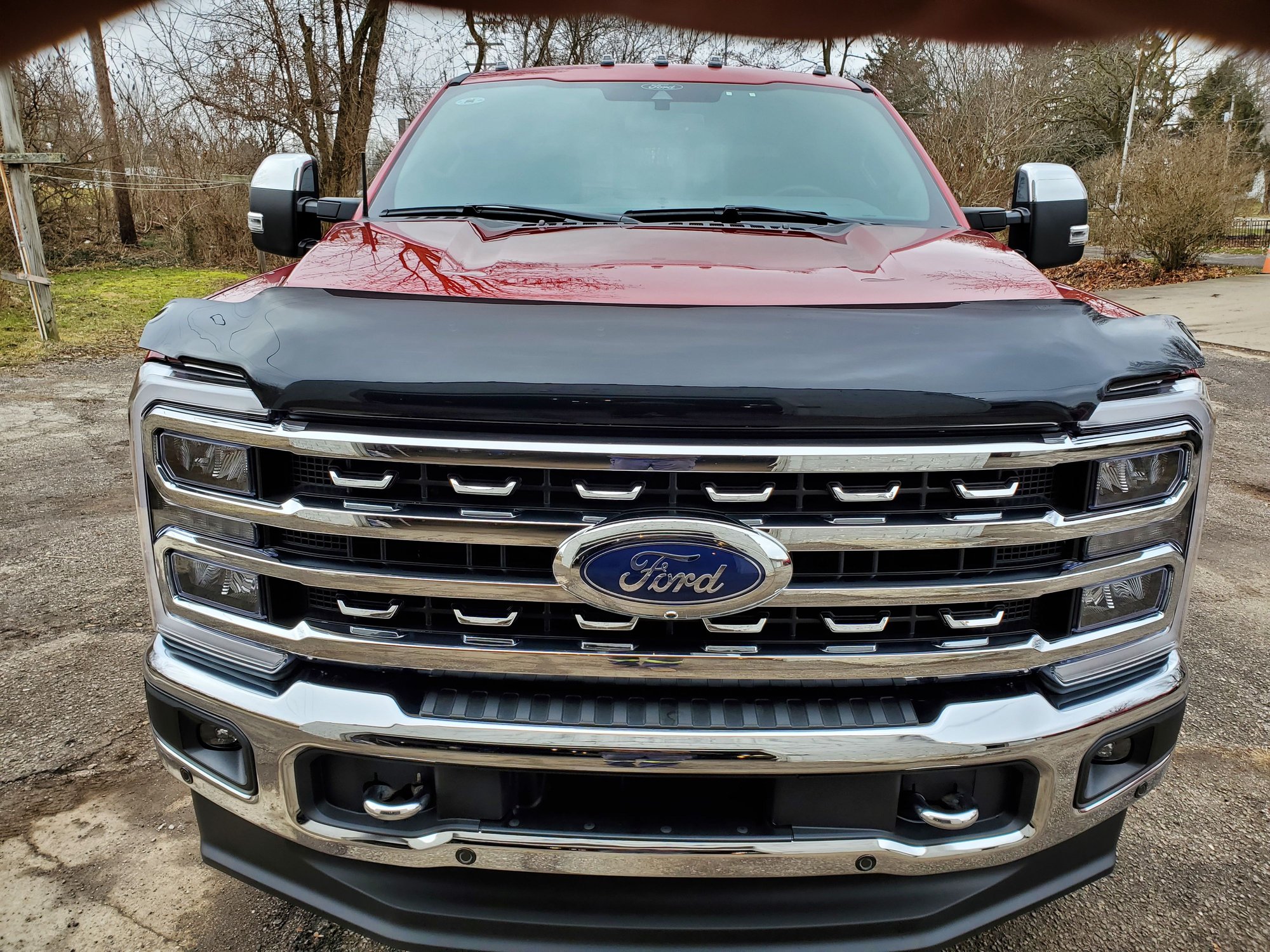 24 F350 Rapid Red/Bronze Metallic King Ranch Updated Mods/Pics From ...