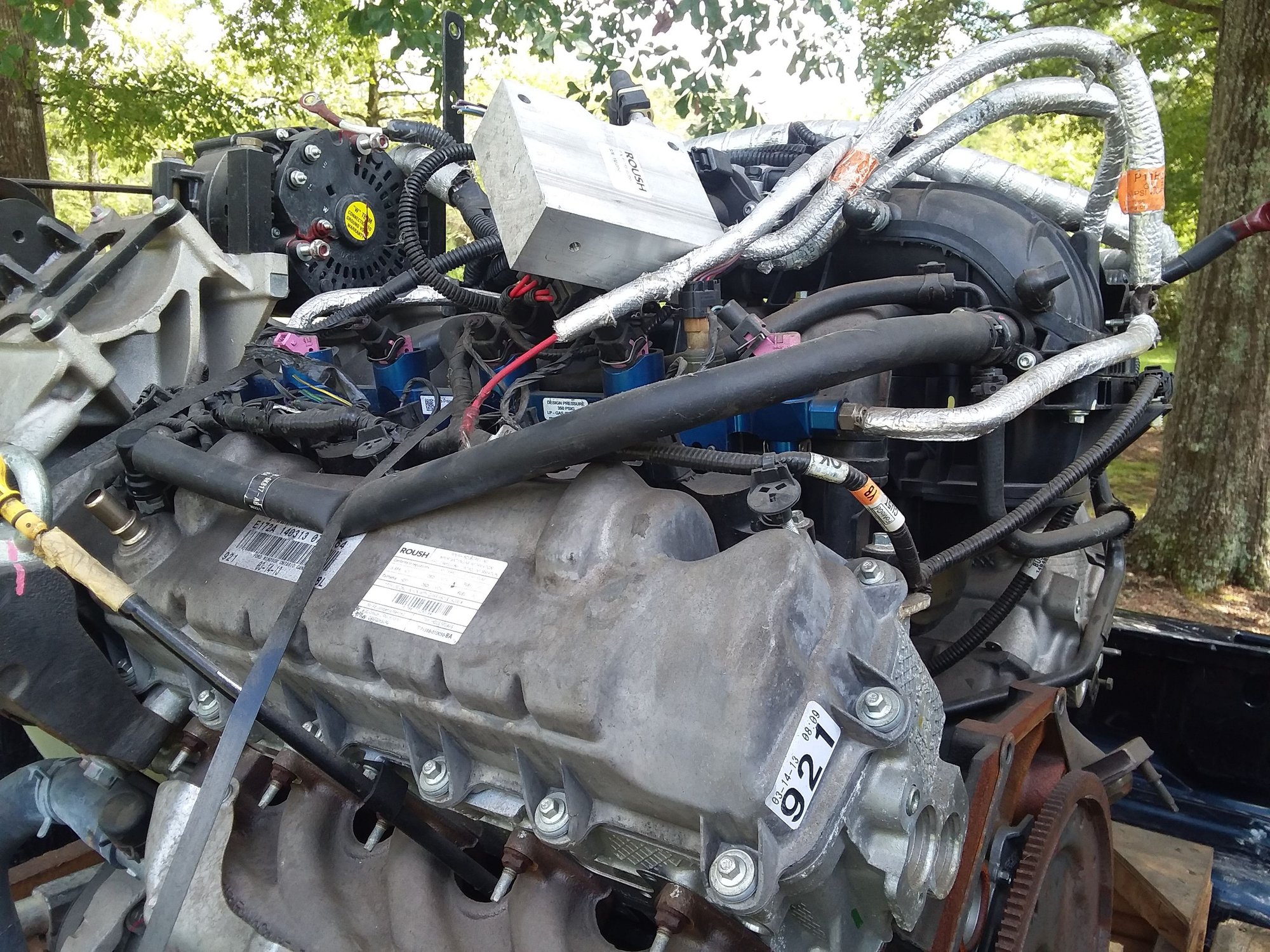 ford v-10 3 valve engines factory new roush mustang raptor rv motorhome ...