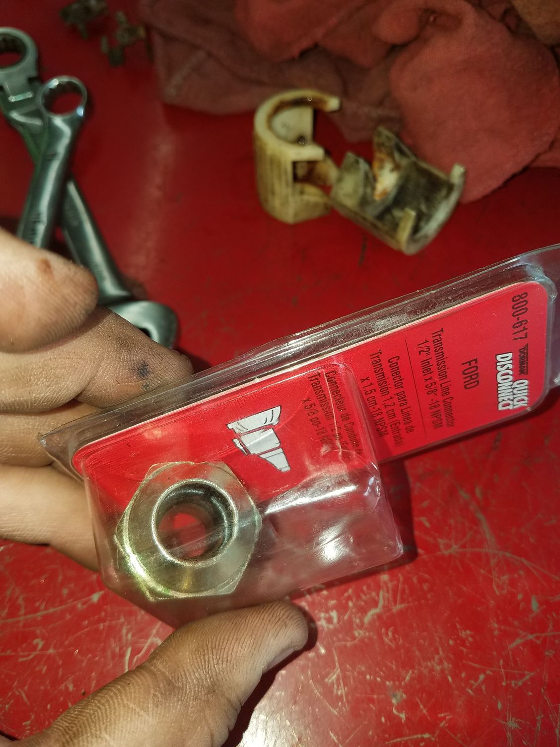 Torqshift Quick connect transmission line fittings - Ford Truck ...