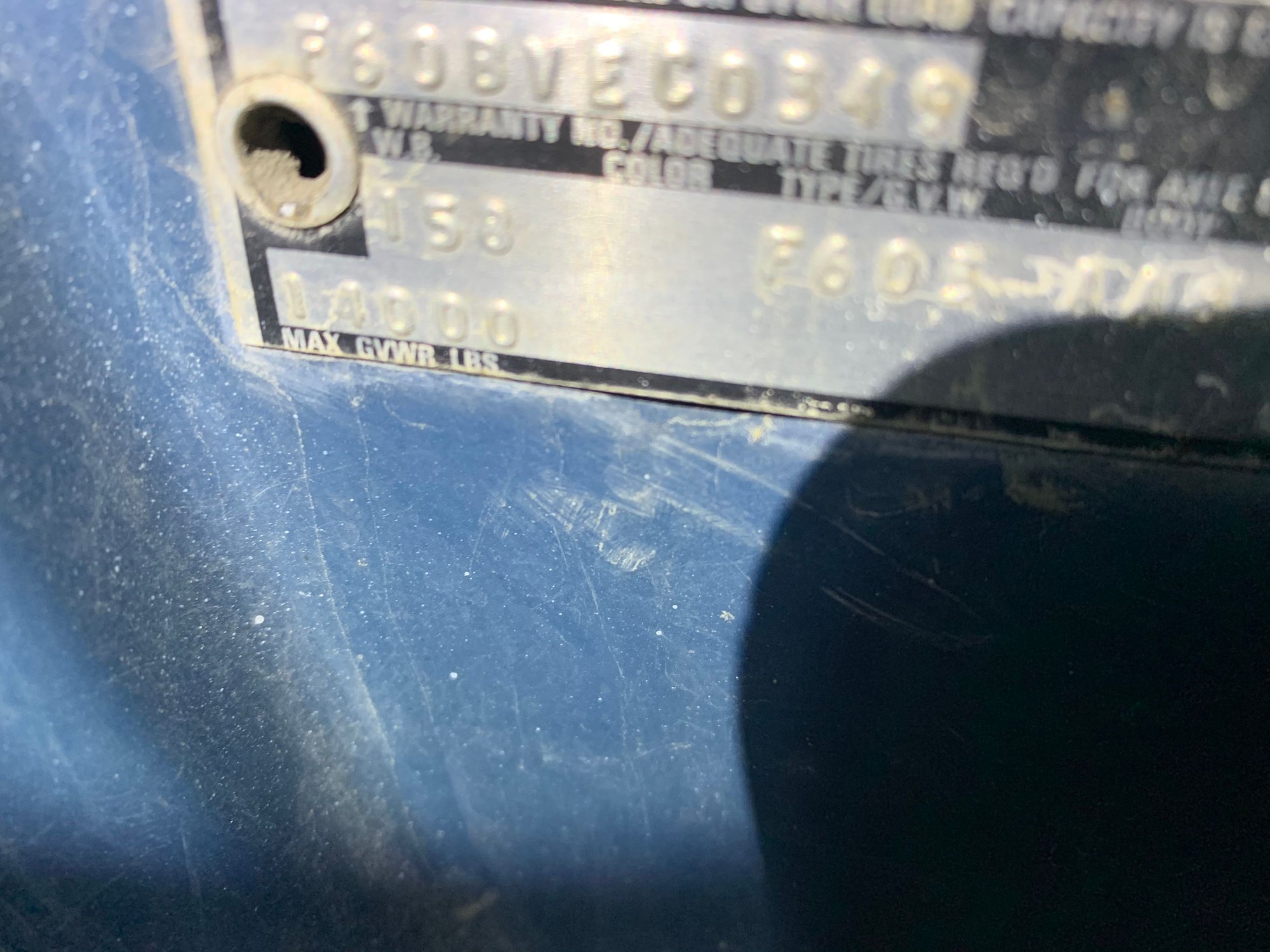 Need help decoding a79 f600 , mainly rear axle - Ford Truck Enthusiasts ...