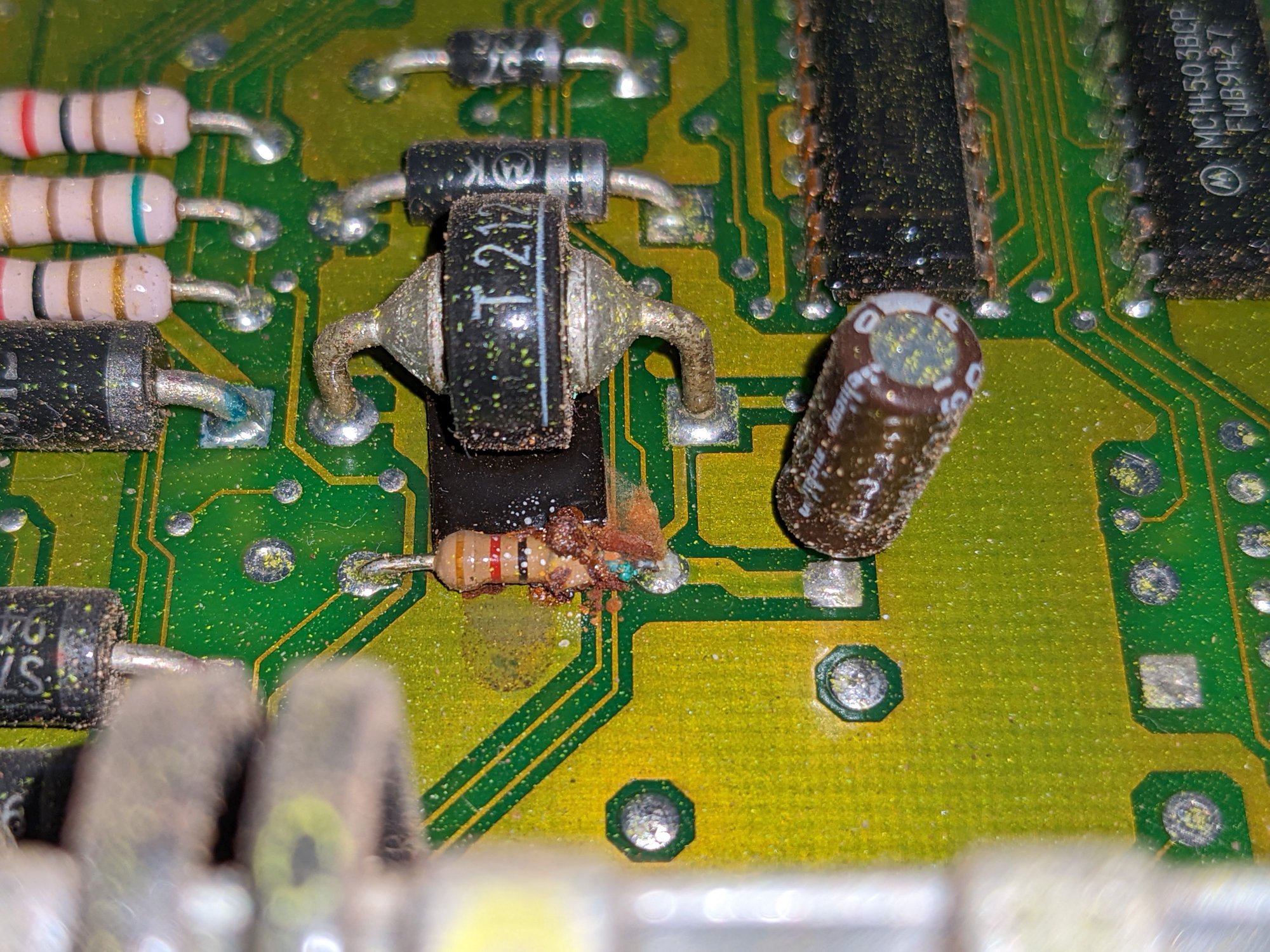 1995 F150 ECU blown capacitors and resistor - Ford Truck Enthusiasts Forums