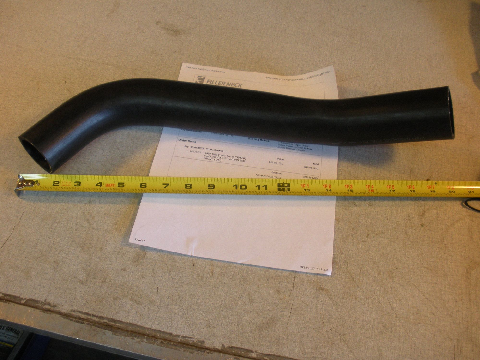 How To replace fuel filler hose - Ford Truck Enthusiasts Forums