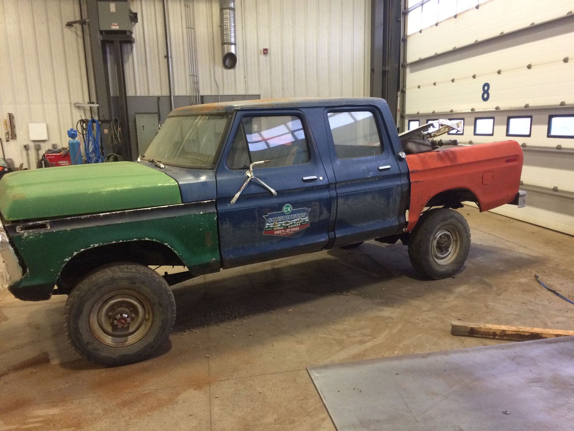 1974 crew cab on a reg cab highboy frame - Page 5 - Ford Truck ...