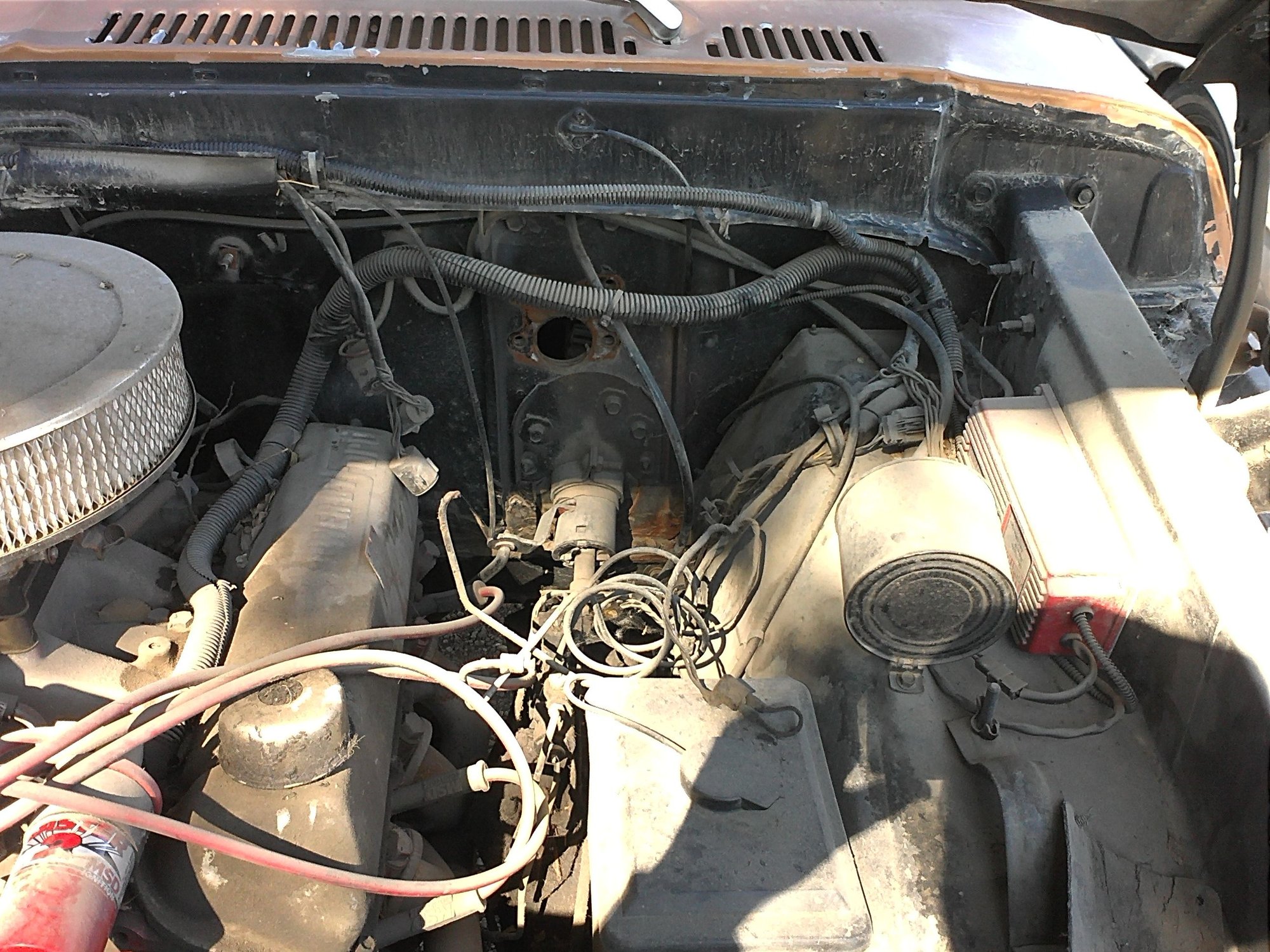 Speedo cable hole location on firewall... where exactly? - Ford Truck ...