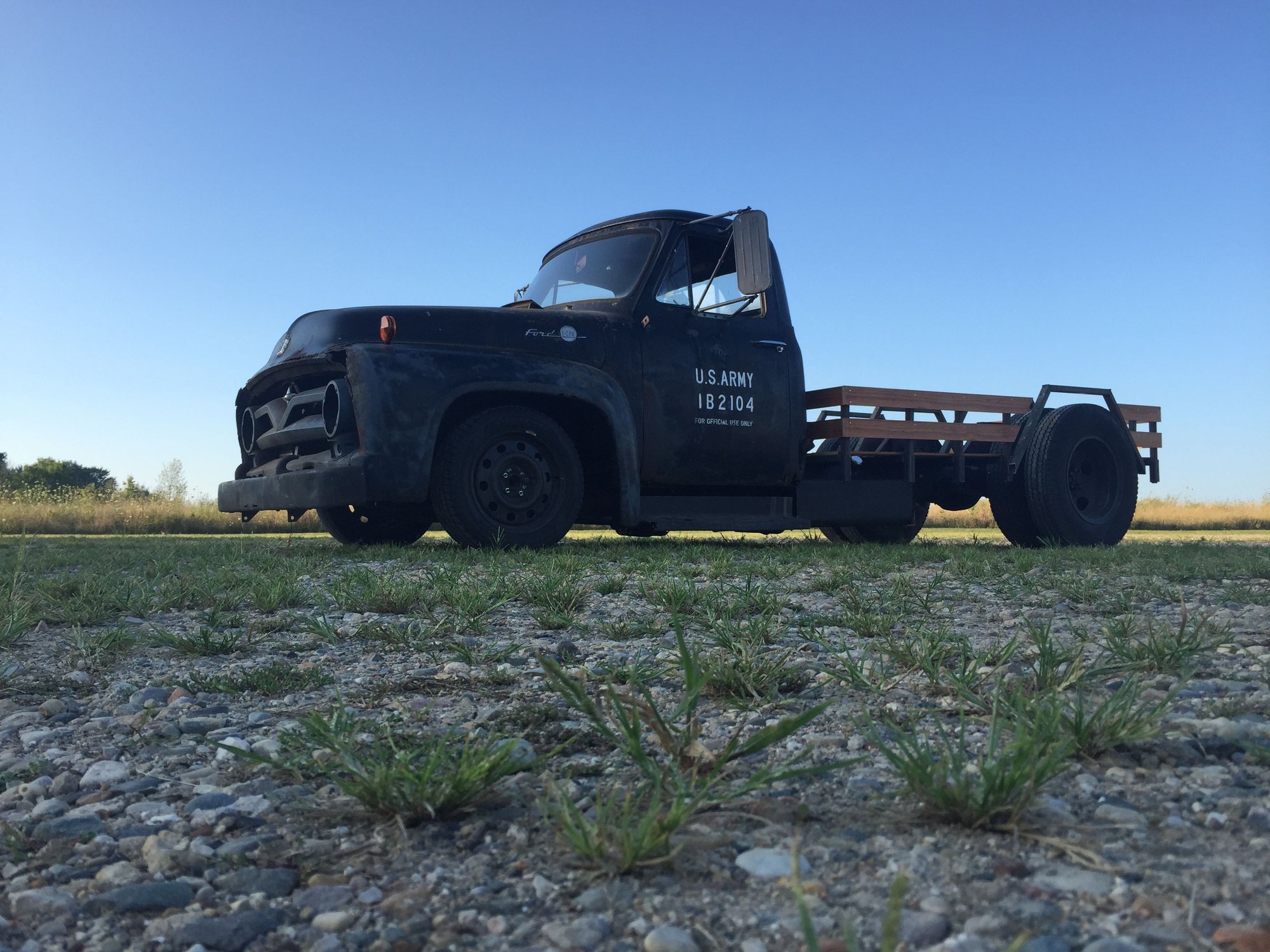 55 F600 Low Budget Rat Rod Project - Page 2 - Ford Truck Enthusiasts Forums