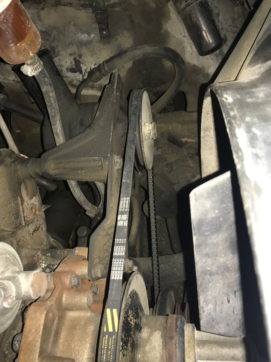 351 w on 3 belts?? - Ford Truck Enthusiasts Forums