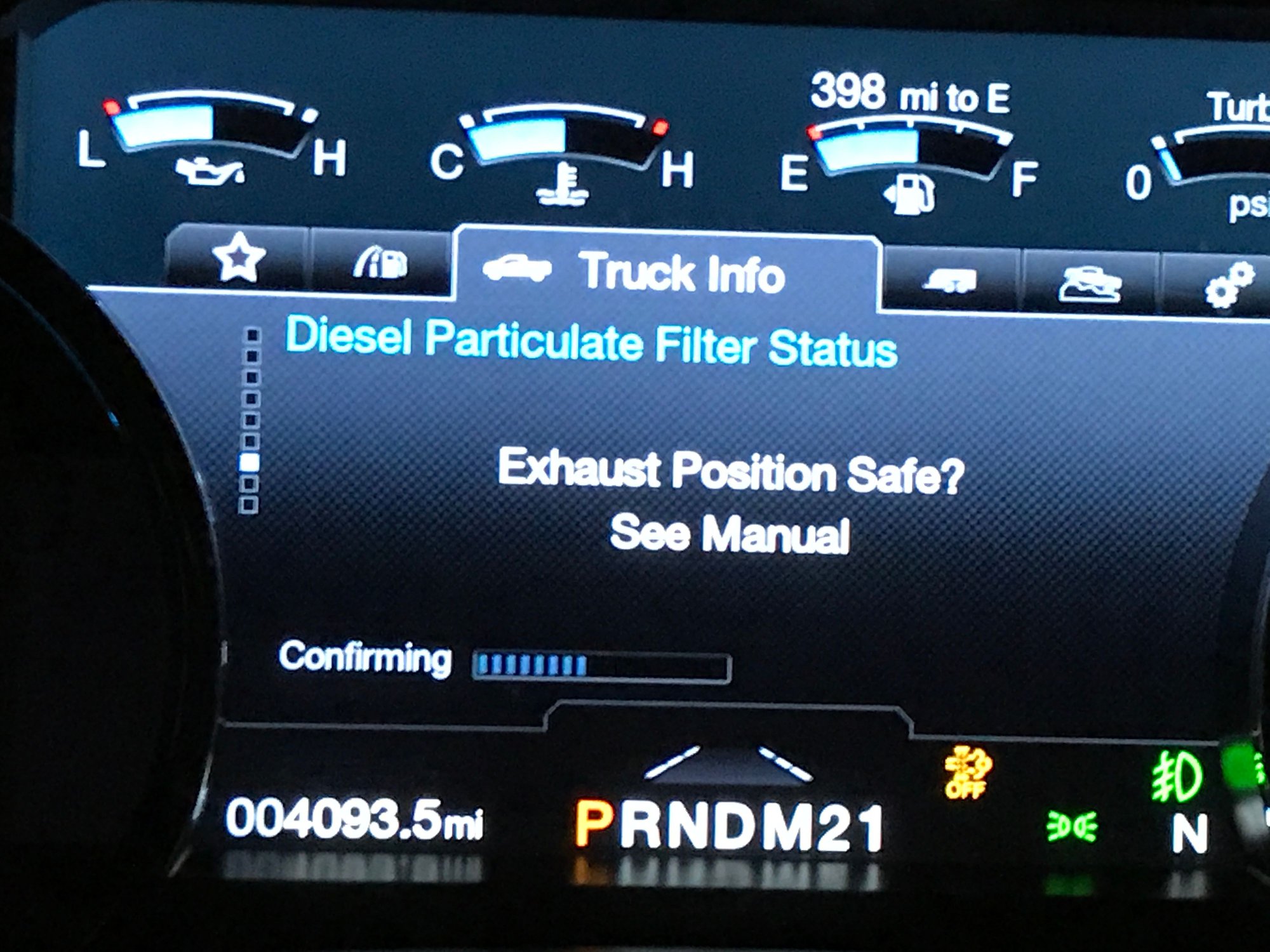 Ford 6.7 Manual Regeneration