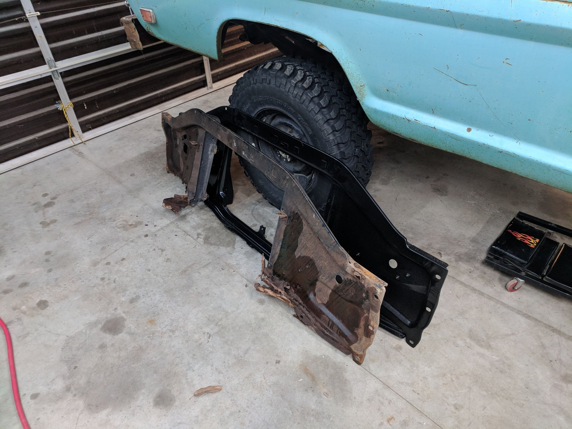 '71 F100 'Ultra-duty' radiator fitment? - Ford Truck Enthusiasts Forums
