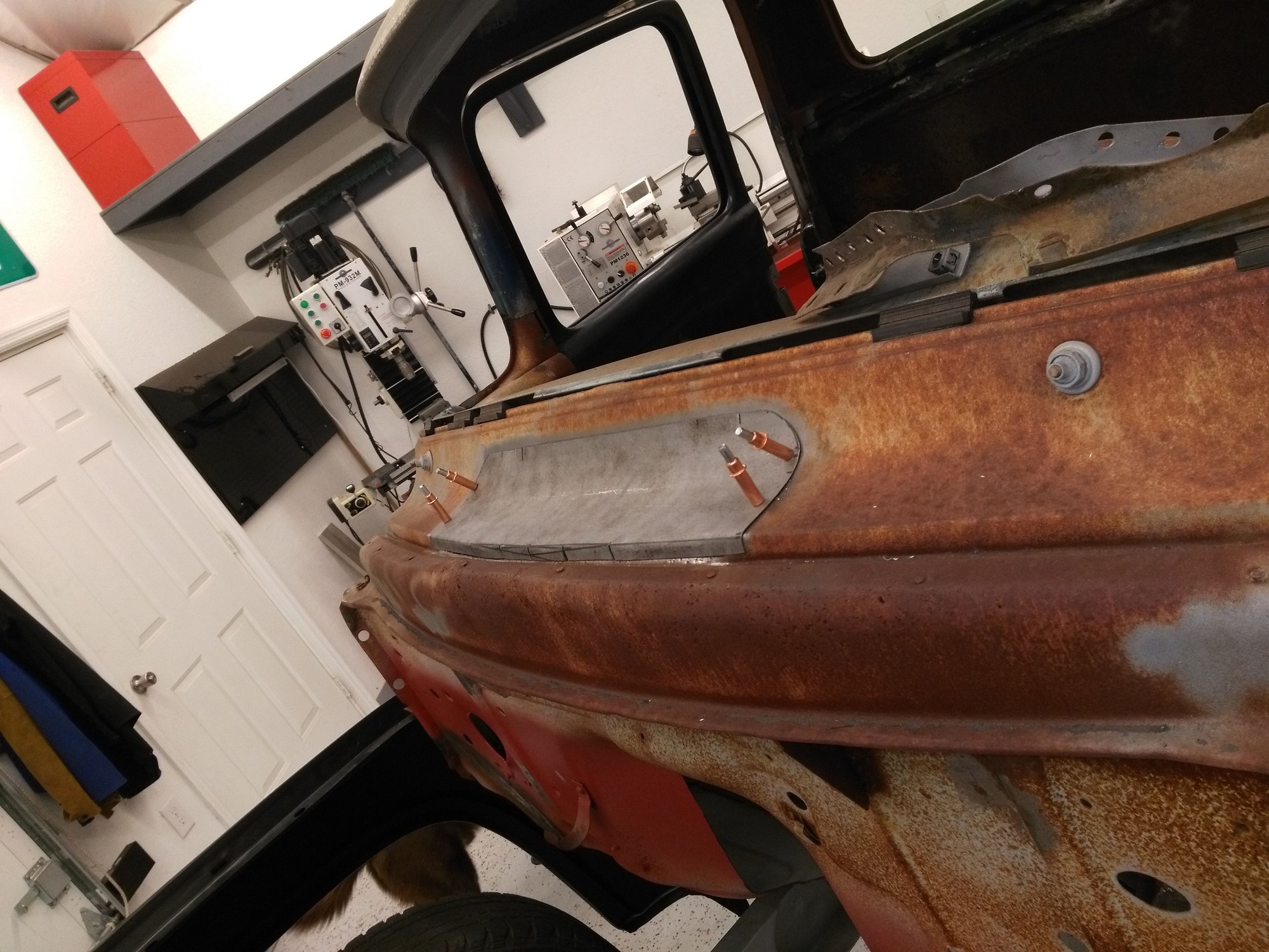 Is it normal for the hood to be this far out of alignment? - Ford Truck ...