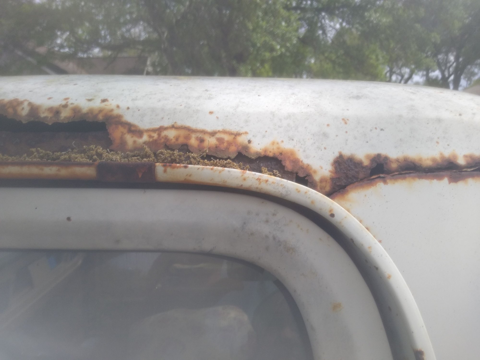 Fixing cab rust around Drip rails - Ford Truck Enthusiasts Forums