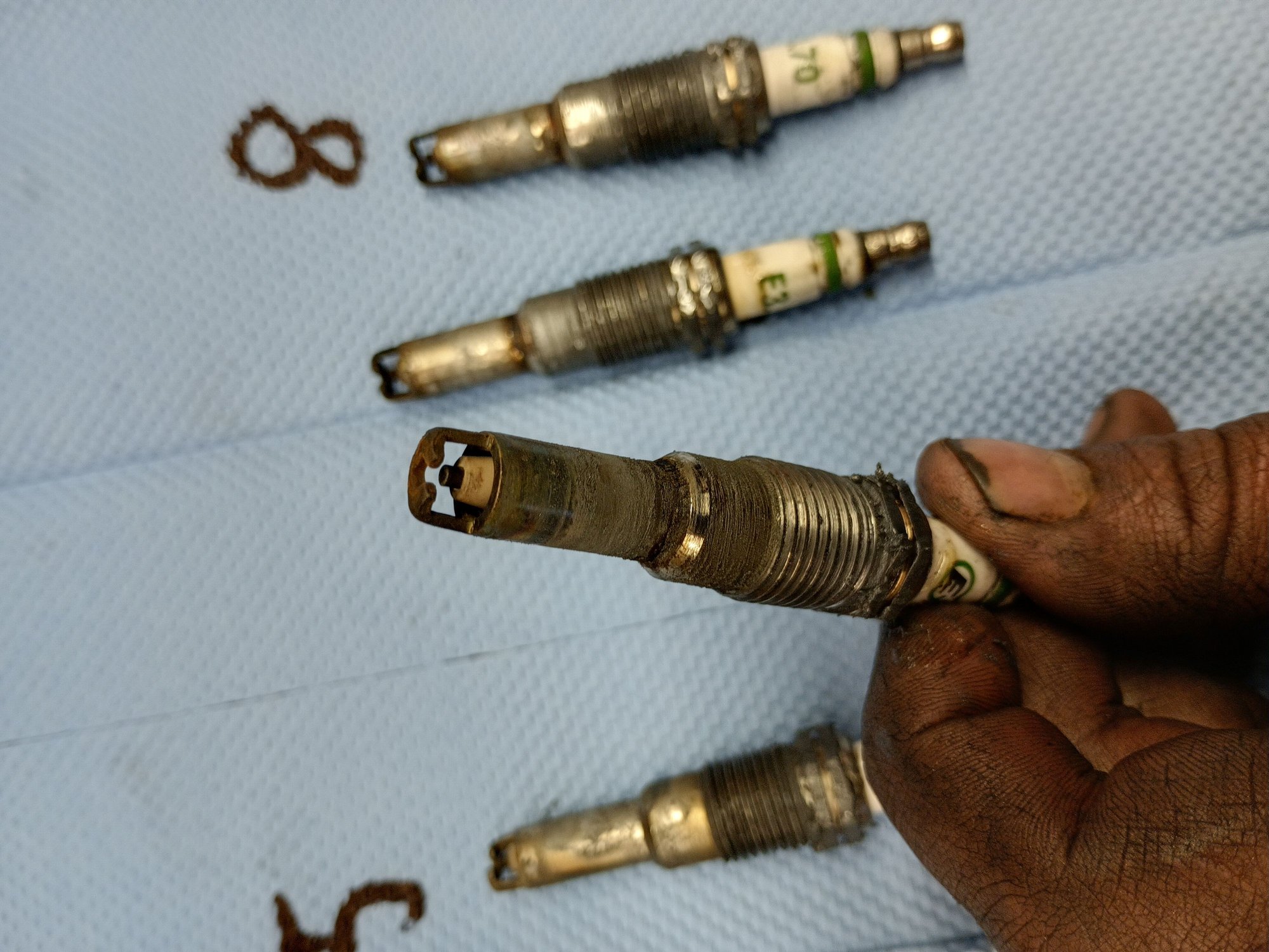 cyl 6 misfire, melting plug - Ford Truck Enthusiasts Forums