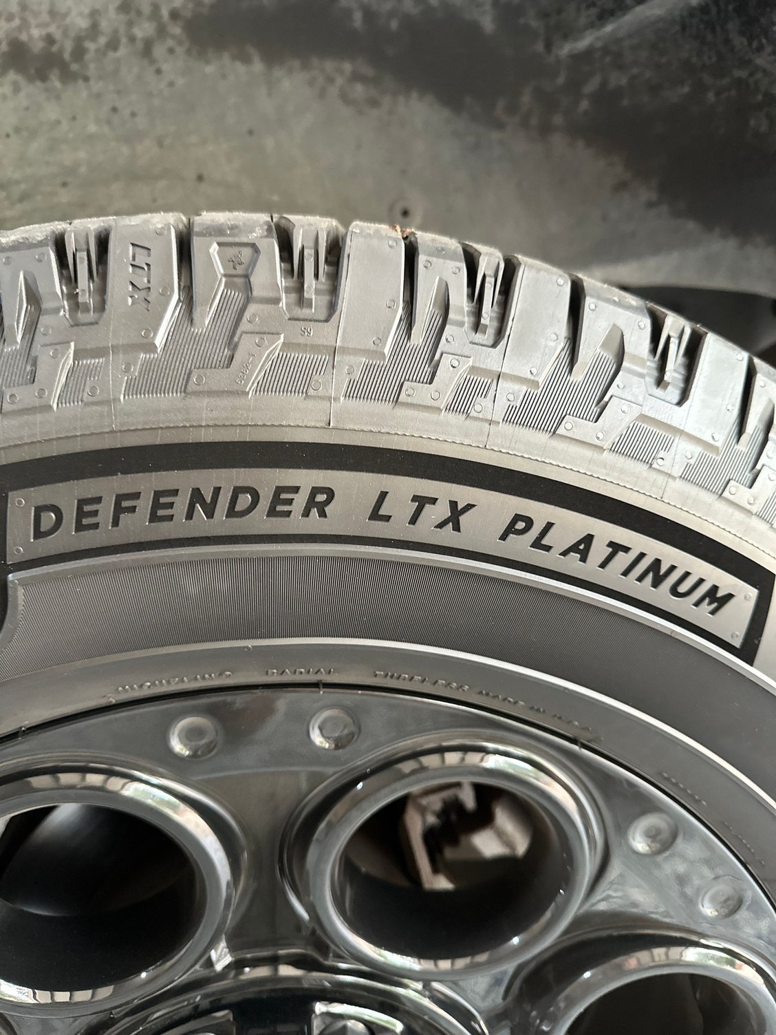 Michelin Defender LTX Platinum Tires - Installed - Ford Truck ...