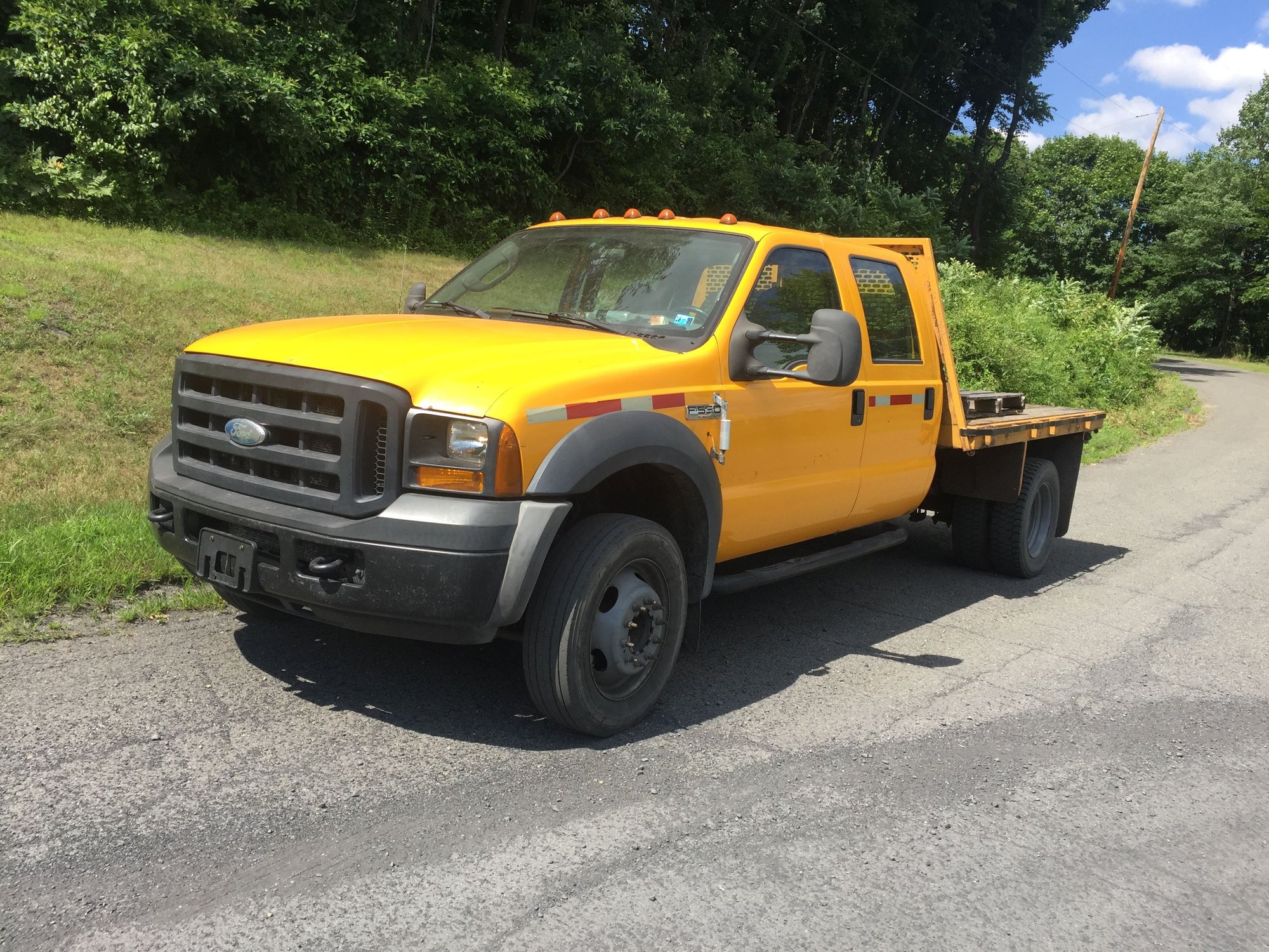 06 SUPERDUTY F550 TRUCK NEEDS EGR COOLER NICE CLEAN TRUCK STILL ...