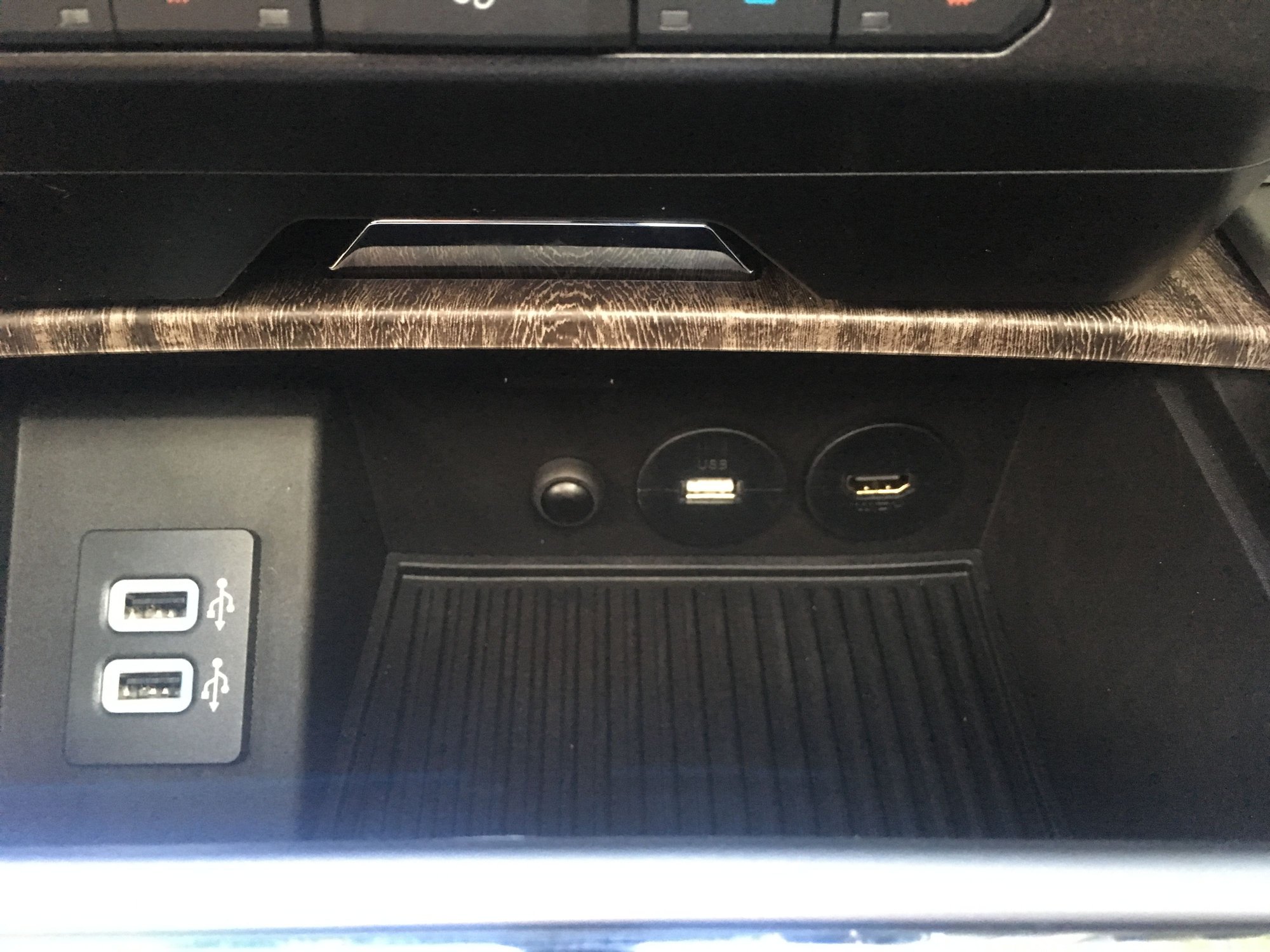 Room behind the center console usb ports? - Page 2 - Ford Truck ...