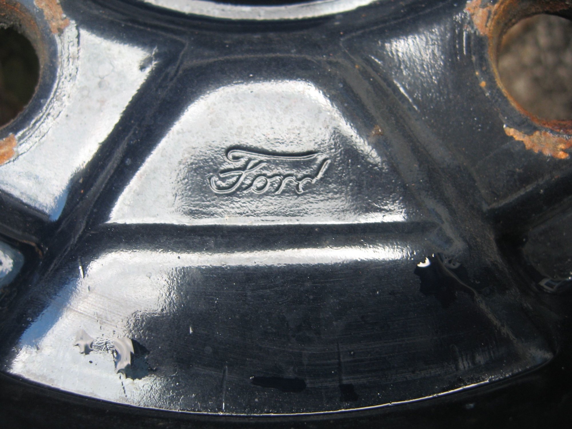 2 OEM FORD script KH wheels for FORD truck w/ innie nubs - Ford Truck ...