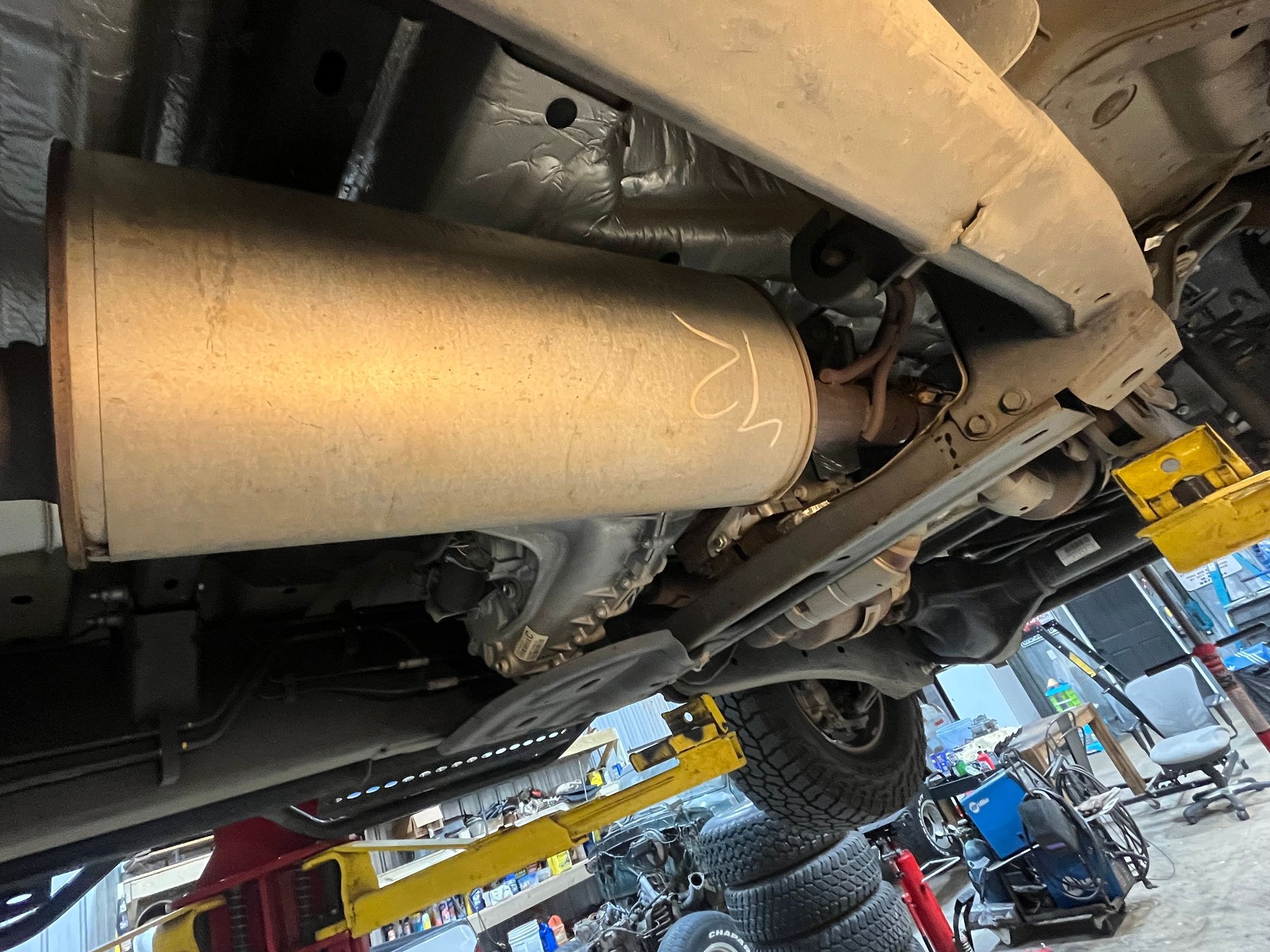 7.3/6.2 front resonator delete - Ford Truck Enthusiasts Forums