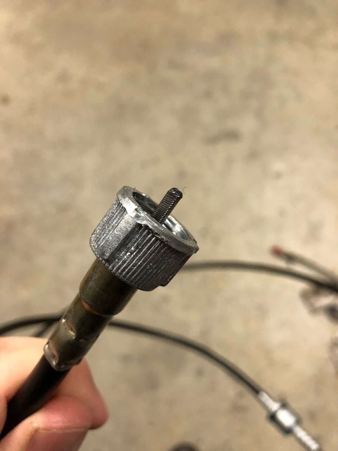 Speedometer cable replacement help - Ford Truck Enthusiasts Forums