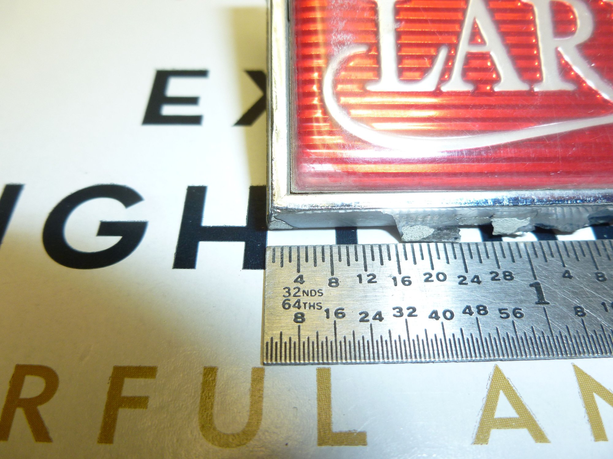 Lariat emblems measures - Ford Truck Enthusiasts Forums