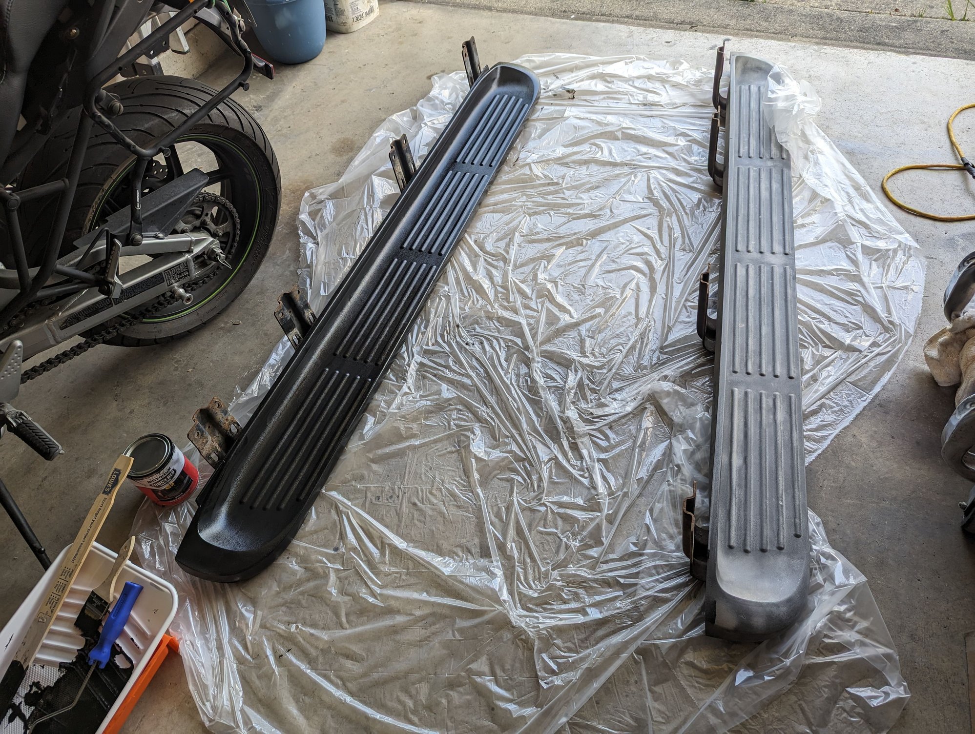 Options for restoring faded running boards - Ford Truck Enthusiasts Forums
