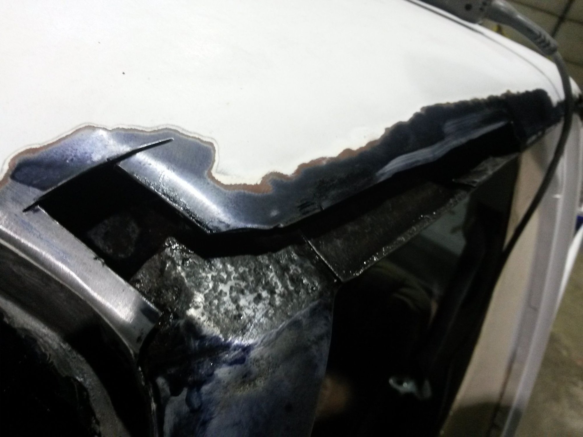 Shaved rain gutter repair.. ugh. - Ford Truck Enthusiasts Forums