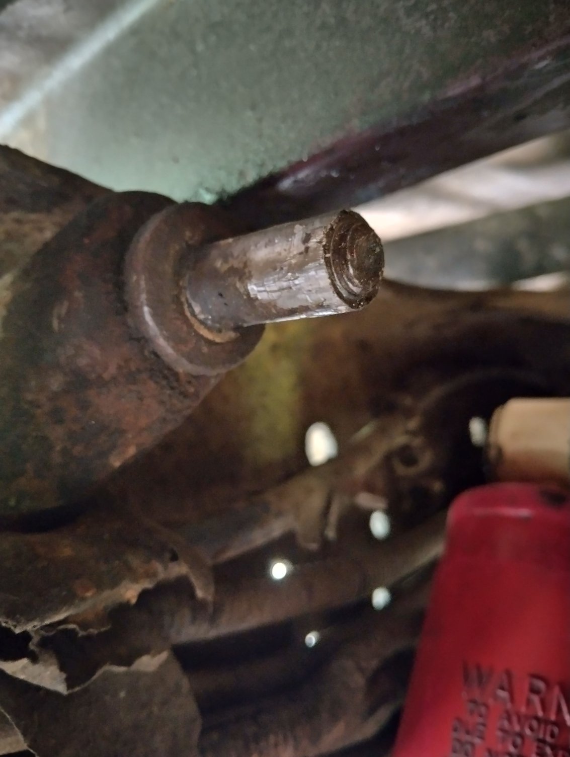 Busted Rear Upper Shock Mount...ideas? - Ford Truck Enthusiasts Forums