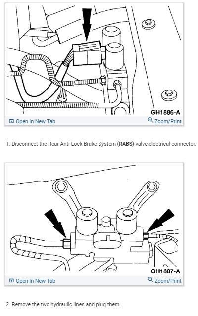 2000 RANGER RABS PARTS ( electrical connector ) needed - Ford Truck ...