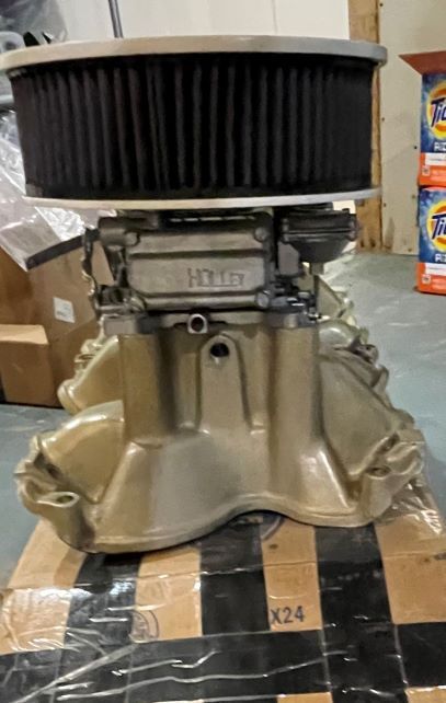 Blue Thunder 8V 2-4V 460 429 514 Intake Carbs Air Cleaner - Ford Truck ...