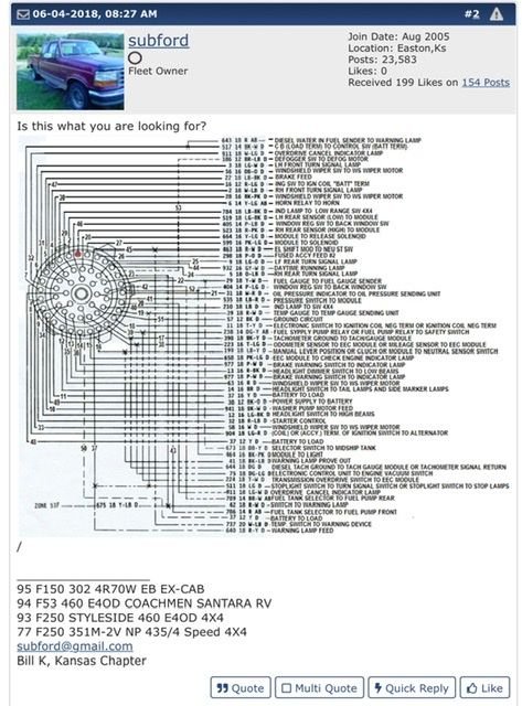 ‘89 F-150 Firewall connector pinout - Ford Truck Enthusiasts Forums