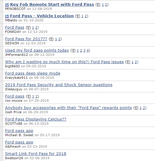 Ford Pass ? what is it? - Ford Truck Enthusiasts Forums