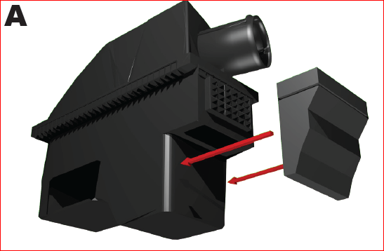 6.7L Engine Air Intake Secondary Foam Filter - Ford Truck Enthusiasts ...