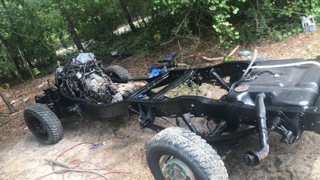 1992 Ford F-150 frame up rebuild from use 1988 frame - Ford Truck ...