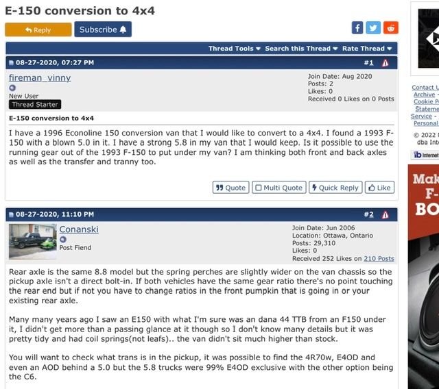 Rear differential type? - Page 2 - Ford Truck Enthusiasts Forums