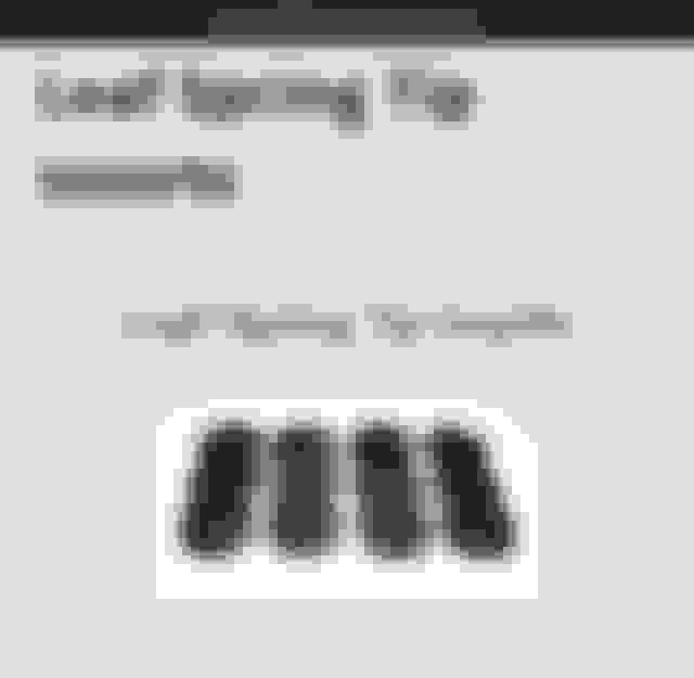 Leaf Spring Anti-Friction Pads? - Ford Truck Enthusiasts Forums