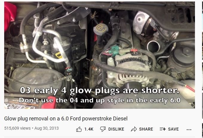 Tips and Tools for Removing Glow Plugs and Testing Cylinder Compression ...