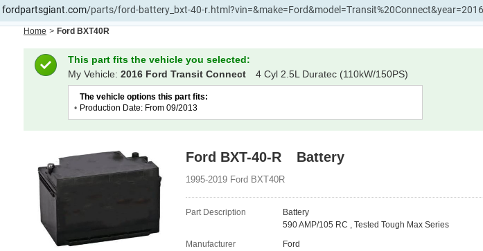 Battery Replacement - Ford Truck Enthusiasts Forums