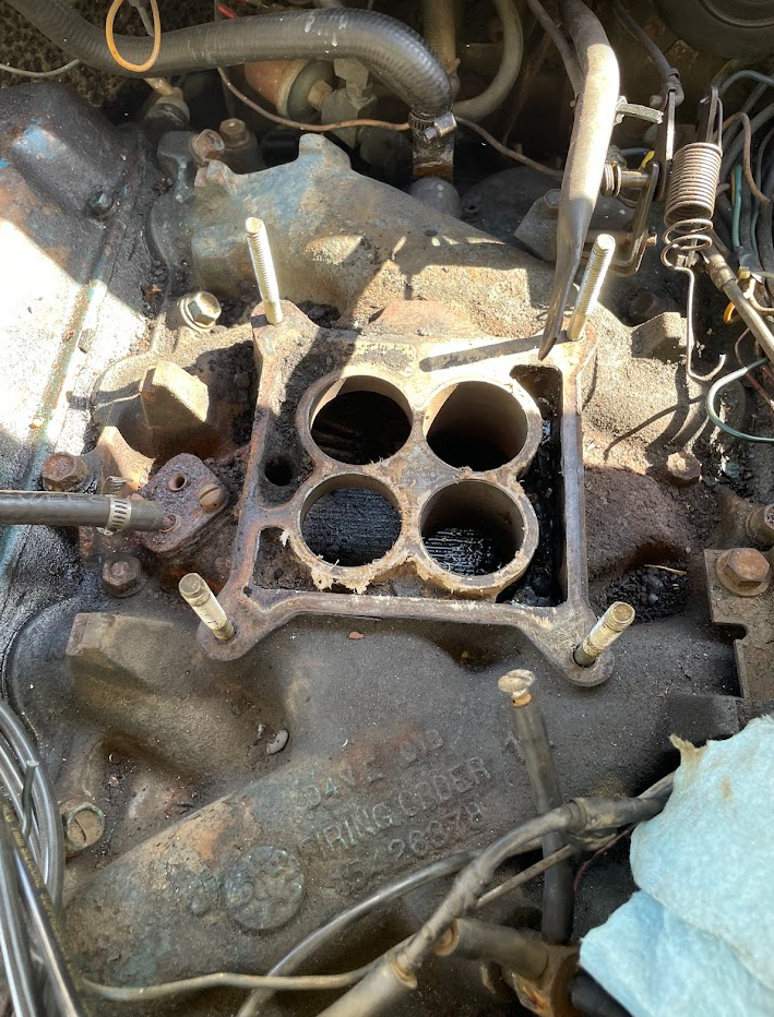 Thunderjet / D4VE intake to sqaurebore carb - Ford Truck Enthusiasts Forums