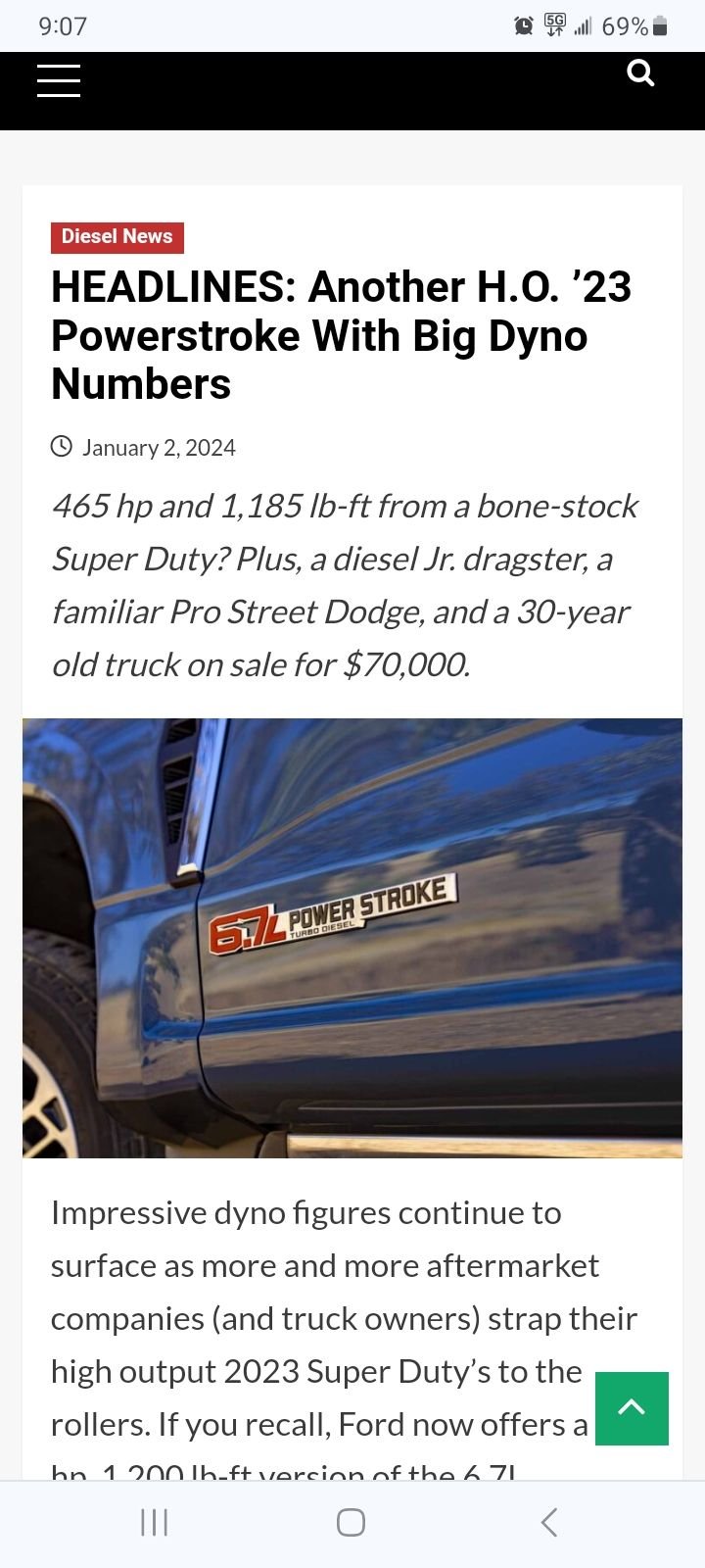2022 vs 2023 HO numbers on a dyno - Ford Truck Enthusiasts Forums