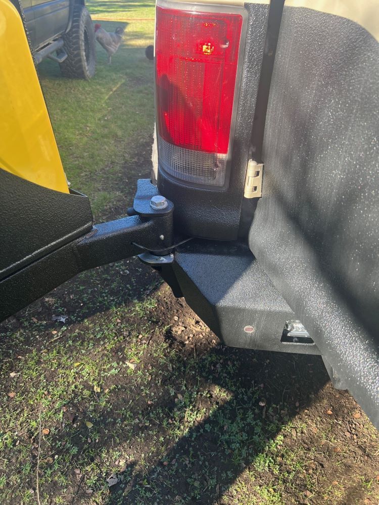 DIY rear bumper with tire carrier - Ford Truck Enthusiasts Forums