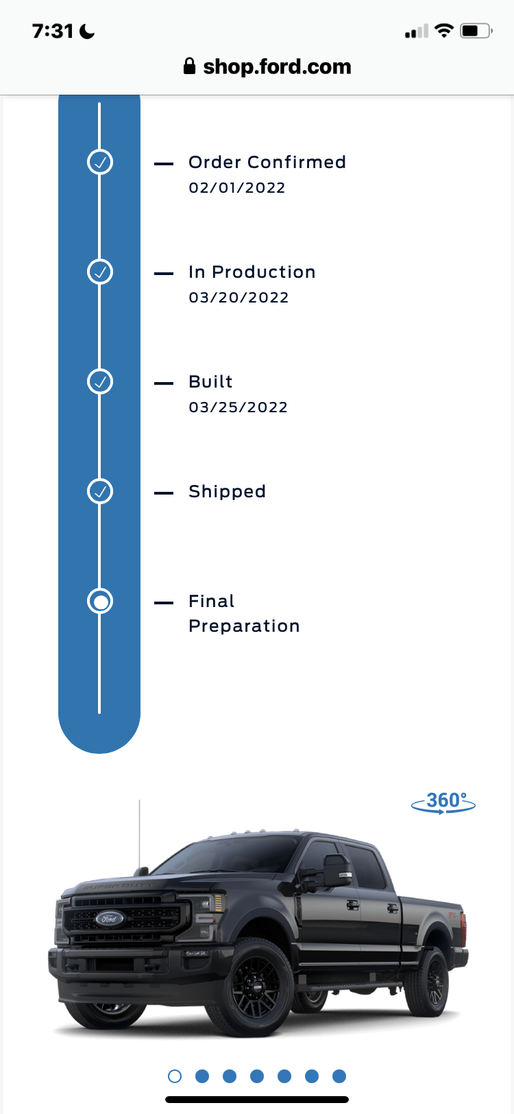 How long did "in production" last for you? - Page 2 - Ford Truck ...