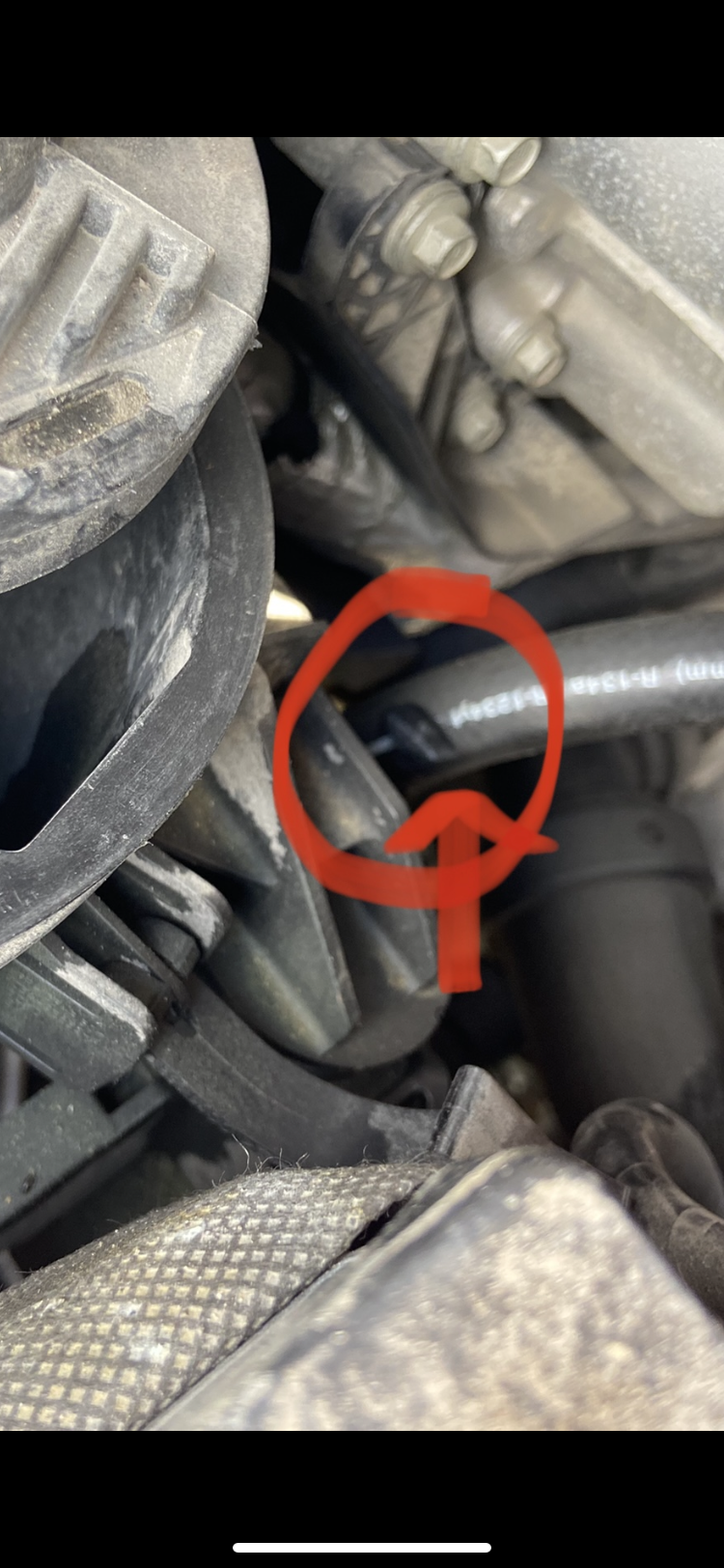 AC line punctured - Ford Truck Enthusiasts Forums