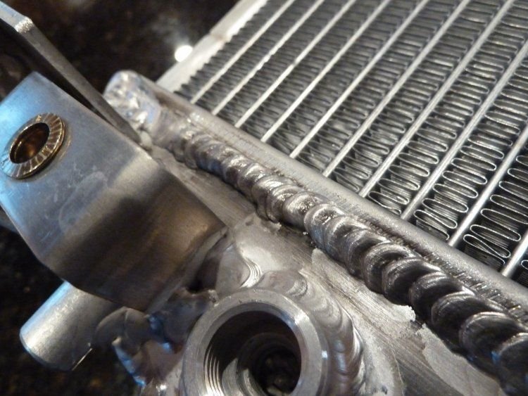 Would you install this radiator? TIG welds? - Ford Truck Enthusiasts Forums