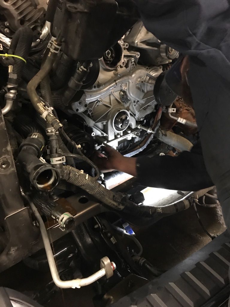 Upper Oil Pan Leak - Ford Truck Enthusiasts Forums