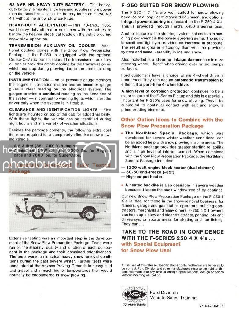 1979 F-250 Sno-Fighter - Ford Truck Enthusiasts Forums