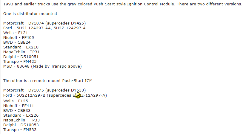 Tfi info/help needed - Ford Truck Enthusiasts Forums