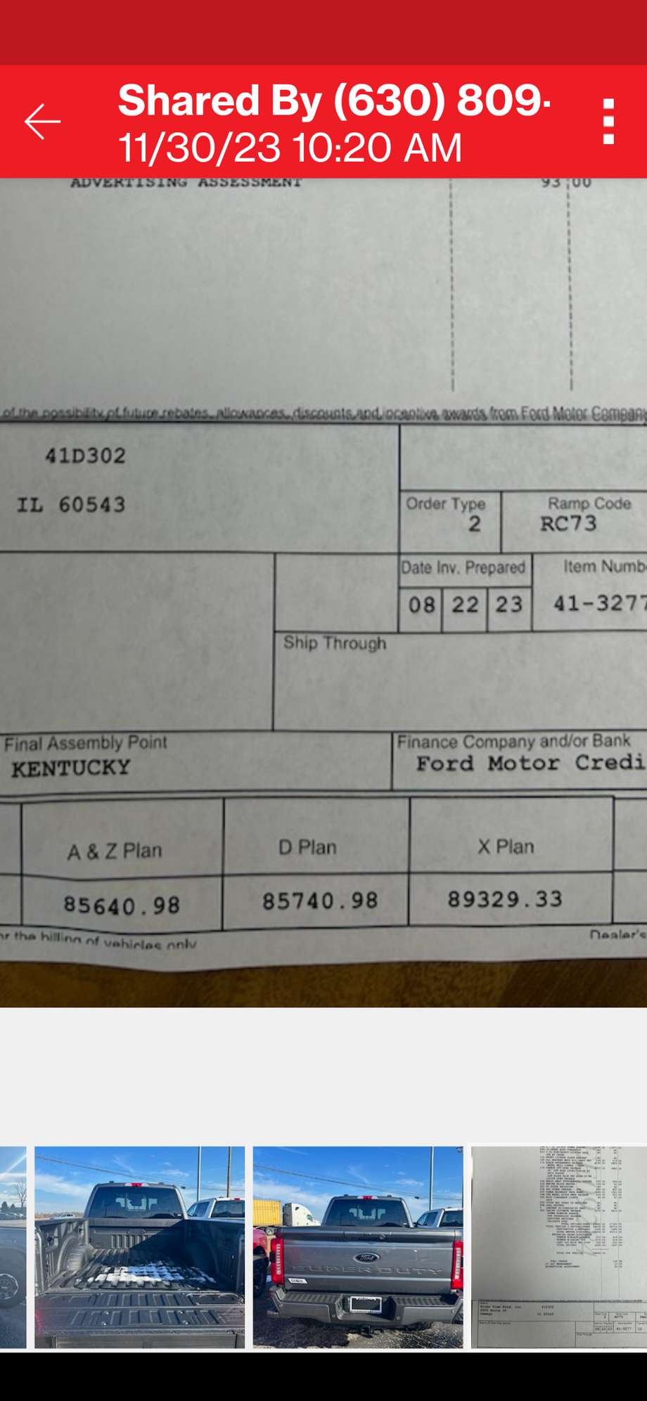 d-plan price denied on new superduty - Ford Truck Enthusiasts Forums
