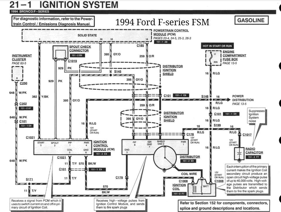 1993 F-150 302 Windsor, No Spark. - Ford Truck Enthusiasts Forums