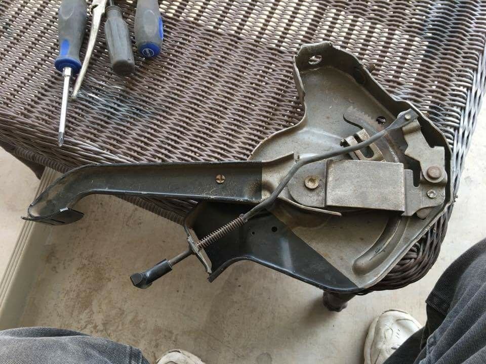 E-brake assembly for the brown truck - Ford Truck Enthusiasts Forums