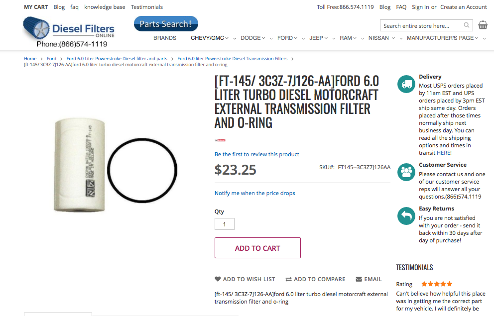 External transmission filter - Ford Truck Enthusiasts Forums