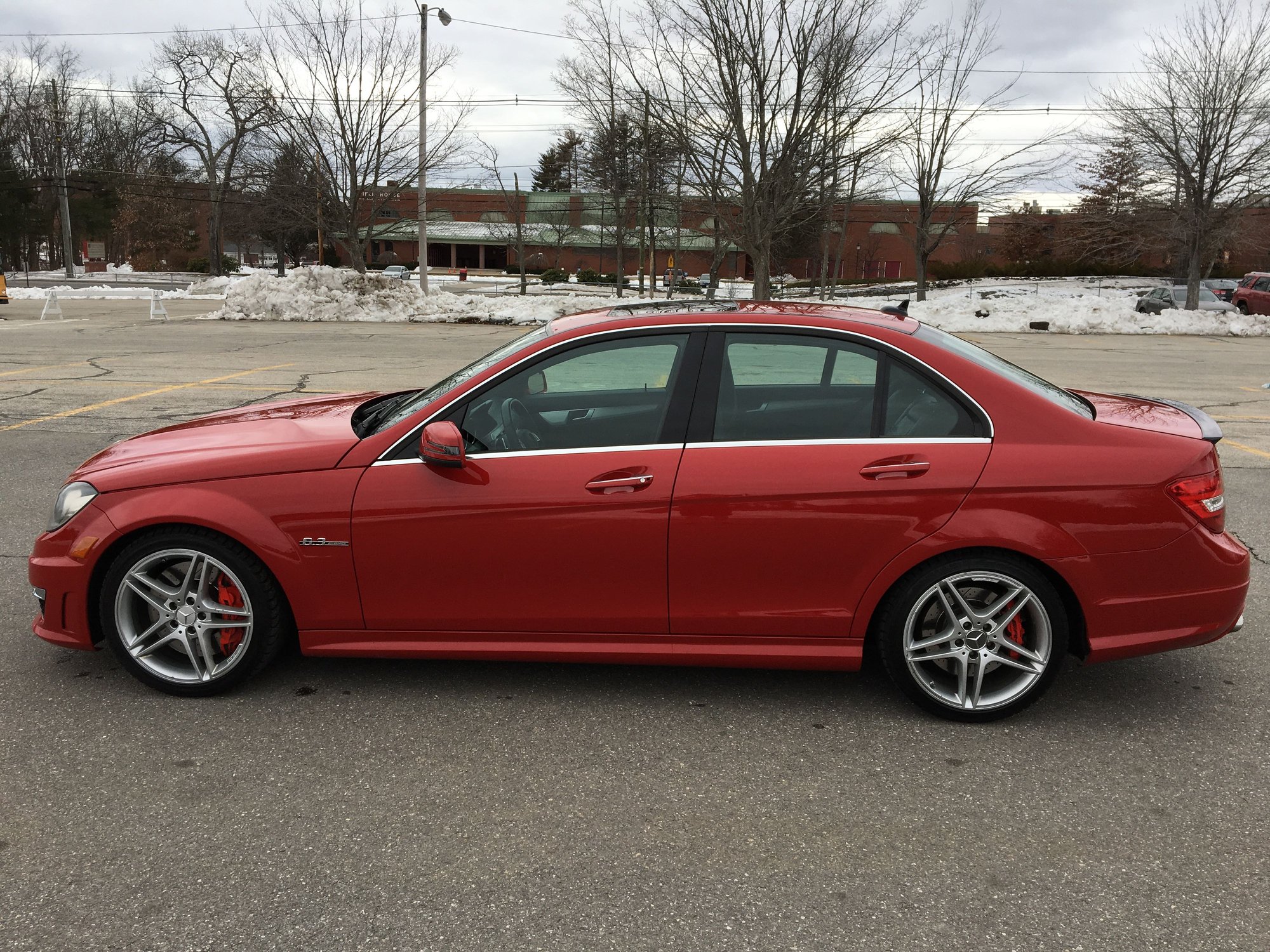 Non-Audi 2012 Mica Red Mercedes C63 AMG P31 481HP! - AudiWorld Forums